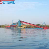 China Multi Function River Sand Mining Dredger for Gold and Diamond Versatile Functionality for sale
