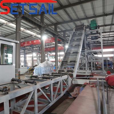 中国 5.5kw-20kw ドラムスクリーンパワー CTN スロットタイプ バケットチェーンリバーゴールドの採掘ドレーガー 販売のため