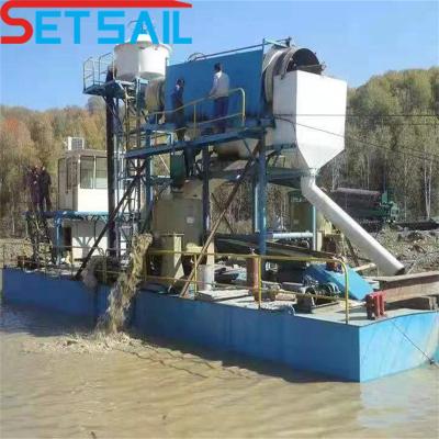 Cina Cost di spedizione accessibile Dredger per l'estrazione di minerali a catena di secchi per prestazioni stabili e oro in vendita