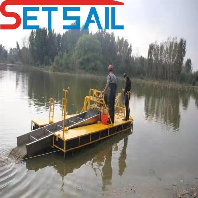 Cina Dredger idraulico a catena di controllo, secchio d'oro con tappeto d'oro garantito. in vendita