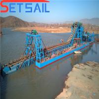 China Integrated Mineral Mining and Processing Bucket Chain Gold Mining Diamond Dredger for sale