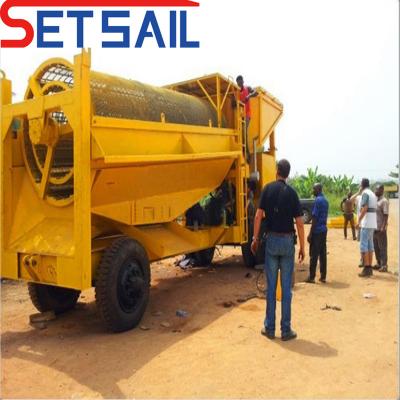 China High Capacity Land Mining Gold and Diamond Equipment Oil Resistant Material Feature for sale