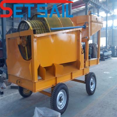 China 2kw-10kw Lifting Power Set Sail River Iron Sand Selecting Machinery with Gold Chute for sale