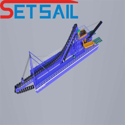 Китай Настройка Bucket Chain Gold and Diamond Mining Machine/Equipment/Dredger Онлайн продается