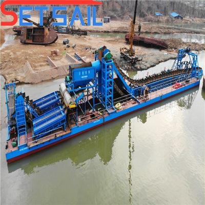 China Equipamento de mineração de ouro usado no rio com 1,4mx1.2m-2.6mx1.5m comprimento da tela do tambor. Diâmetro à venda