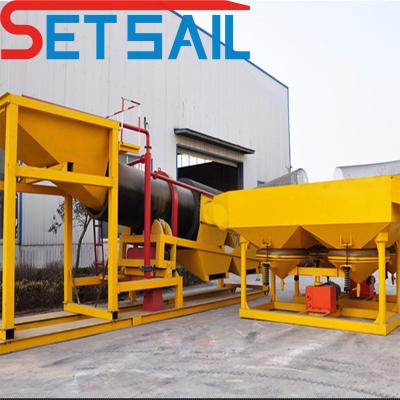 China US Currency Durable Land Mining Gold Equipment with Generator and 2 Sets of Centrifuge for sale