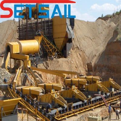 China US Currency Durable Land Mining Gold Equipment with Generator and 2 Sets of Centrifuge for sale
