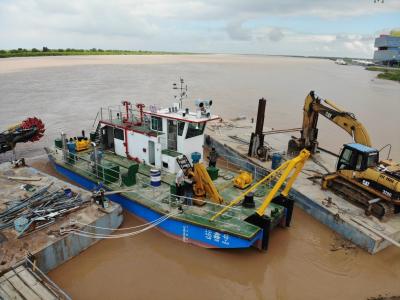 中国 33L-55L 総燃料消費 切断用吸水ドレーガーとアンカーのためのサービス作業船 販売のため