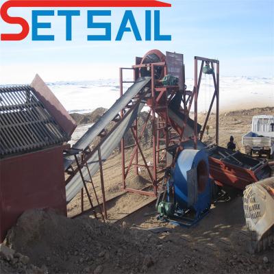 중국 20-60 세트 버킷 양 땅 광산 금 및 다이아몬드 기기 판매용