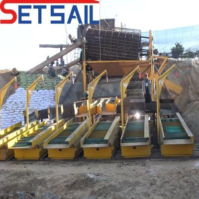 중국 다목적 트럼멜 분리기 50m3-500m3 알루비얼 골드 처리 용량 판매용