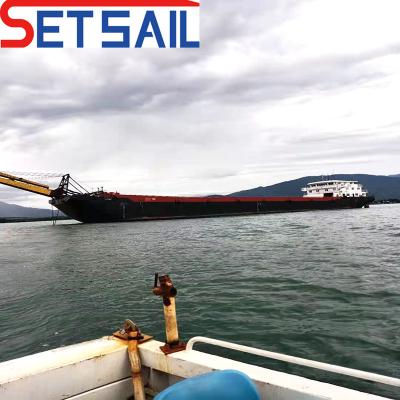 Cina Nave per il trasporto di sabbia fluviale statunitense con motore diesel di cilindrata di 155 t-600 t in vendita