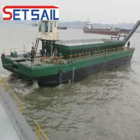 China Initial Payment Multi Function Lake Big Stone Transportation Boat with Bottom Opening for sale