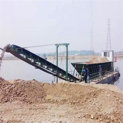 Cina 11kw-20kw Potenza di conversione QHSS-38 Dredging fluviale e spedizione Dredge Boat al meglio in vendita