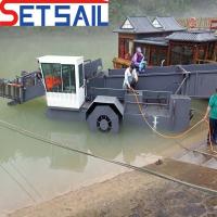 China 50m3 Max. Loading Capacity Aquatic Weed Harvester for Eliminating Floating Garbage for sale