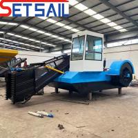 China 50m3 Max. Loading Capacity Aquatic Weed Harvester for Eliminating Floating Garbage for sale