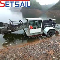 China 50m3 Max. Loading Capacity Aquatic Weed Harvester for Eliminating Floating Garbage for sale