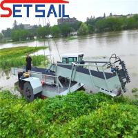 China 50m3 Max. Loading Capacity Aquatic Weed Harvester for Eliminating Floating Garbage for sale