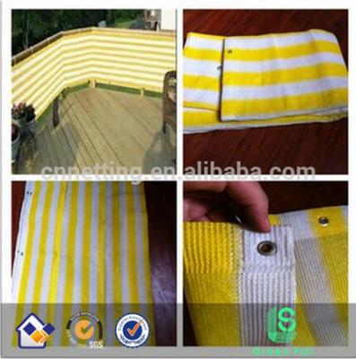 China Balcony Shade Net , Outdoor HDPE windscreen Fence Netting,Windbreak shade net for sale