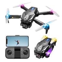 China Folding Triple Camera Drone with Obstacle Avoidance 2.4G Quadcopter 500mAh Battery 8min Flight for sale