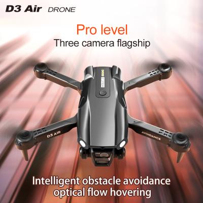 China 2024 D3 Air Drone LED Light 360-degree Tumbling Headless Mode Optical Flow Positioning Foldable RC Drone for Beginners for sale