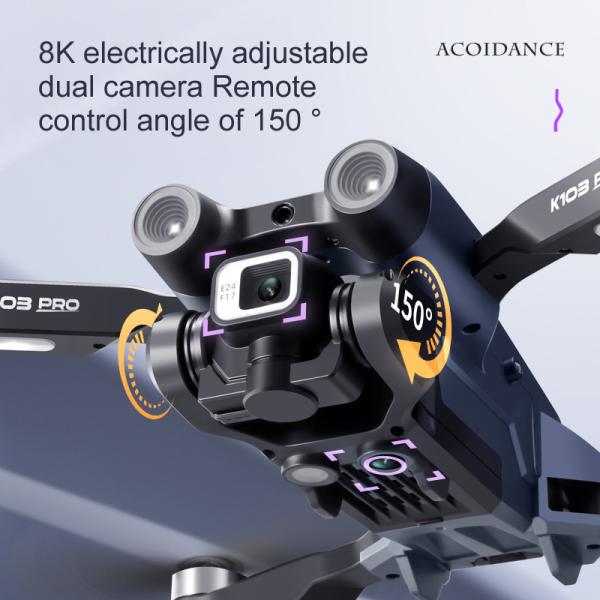 Quality Done Brushless Drone 4k Dual Camera Optical Flow Altitude Hold Gesture Video for sale