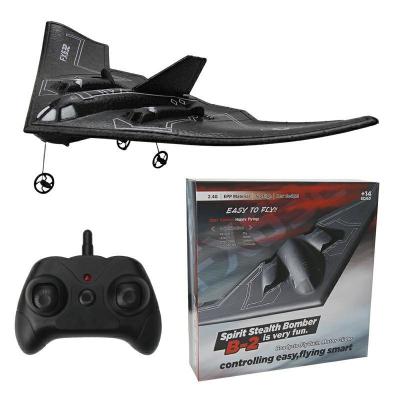 China Fx632 Rc Avião B2 Bombardeiro 2.4ghz Controle sem fio Mini Planador 2ch Avião Drone Crianças Brinquedos Presentes para a aprendizagem das crianças à venda