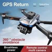 China S158 Mini Drone Foldable Quadcopter with 4K Camera 2000mAh Battery Obstacle Avoidance GPS for sale