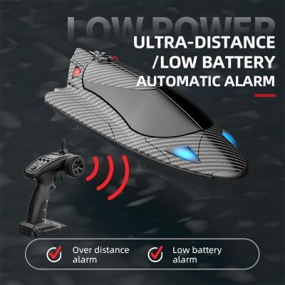 China 8 to 13 Years Age Range Rc Remote Control Speedboat High Speed 40 Km/h Jet Boat Led Light Capsized Recovery 2.4g Adults And Children for sale