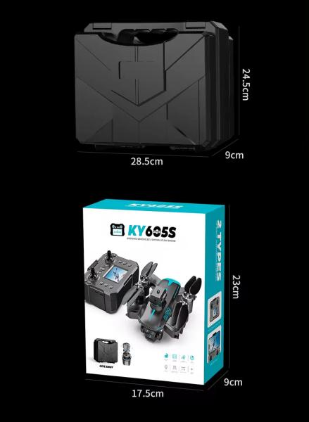 Quality Maximum Flight Time Style Ky605s Max Drone 4khd Camera Four Sided Obstacle for sale