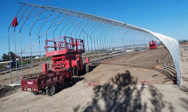 Quality Solar Greenhouse Plastic Greenhouse For Grow Vegetables Galvanized Steel for sale
