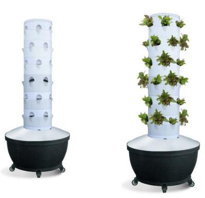 China Sistema de cultivo hidropônico de torre vertical interior à venda