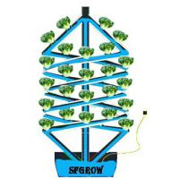 China Spiral Hydroponics Farm Vertical Hydroponics System for sale