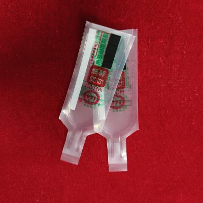 China Silken Hot Filling Transparent Japanese Tofu Packaging Tube Pouch 50g 85g Premade PE Bag for sale