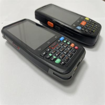 China Mobile Android PDA Scanner Keyboard Battery Replacable Sim Card Wifi Supported for sale
