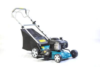 China 6 Positions Self Propelled Petrol Mower , 125cc Petrol Grass Cutter Bs450e Engine Type for sale