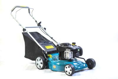 Chine Poussée de tondeuse à gazon/main d'essence - 140cc 18 pouce sûr/55L à vendre