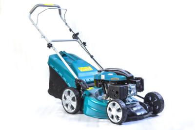 China 159cc 70L  18 inch gasoline lawn mower  with the certificates - self-propelled for sale