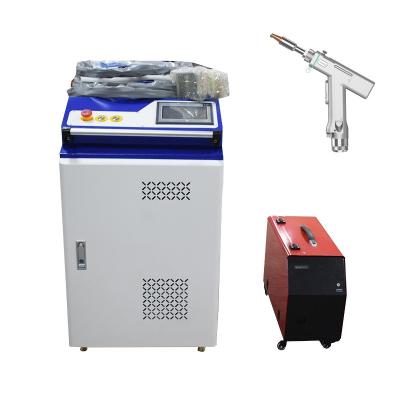 Cina Saldatura laser di parti metalliche 3 in 1 macchina 1000w 2000w 3000w per acciaio inossidabile alluminio in vendita