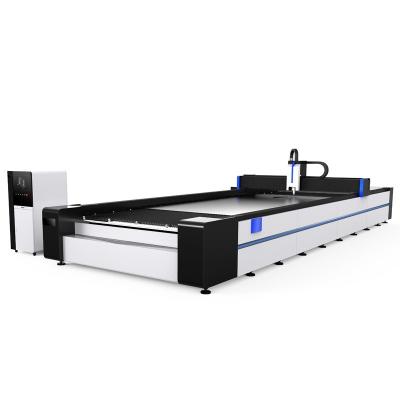 China Yaskawa Servo Motor 3000w Economical 1530 Cnc Fiber Laser Cutter Machine for Sheet Metal for sale