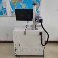 China Cabinet Desktop Laser Marking Machine with 30w Programmable Fiber Laser and Computer for sale