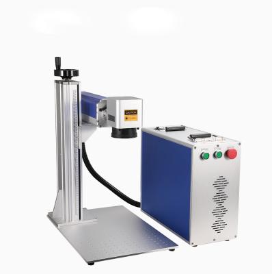 China Life-long for Mini Portable Fiber Laser Marking Machine 20w 30w 50w Fiber Machine for sale