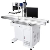 China Camera Ccd Visual Positioning Fiber Laser Marking Machine for Graphic Format Supported Dwg for sale