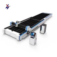 China Laser Cutting Machine for Thick Sheet Metal Steel RAYCUS Laser Source Double Platform for sale