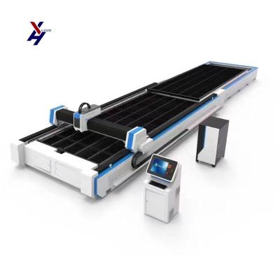 Китай Laser Cutting Machine for Thick Sheet Metal Steel RAYCUS Laser Source Double Platform продается