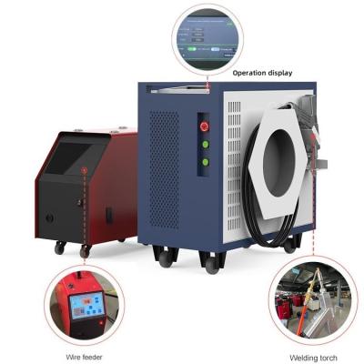 800w 1200w 1500w Handheld Welding Machine for Metal Stainless Steel Aluminum Copper