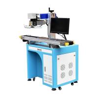 China Accurate Fully Automatic Ccd Visual Positioning Laser Marking Machine for Small Parts for sale