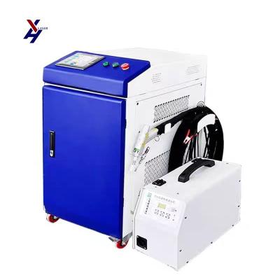 China Metal Stainless Steel Aluminum Laser Welding Head with 1000w 1500w Fiber Laser Source for sale