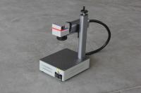 China Mini Portable Desktop Fiber Laser Marking Machine for sale
