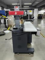 China Raycus Max Jpt Fiber Laser Engraver With CCD Automatic Visual And Positioning System With Computer for sale