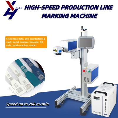 China Máquina de marcado volador de alta eficiencia para producción automatizada en venta